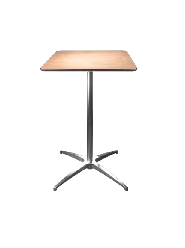 Square Kiosk Cocktail Table (2) | AM PARTY RENTALS