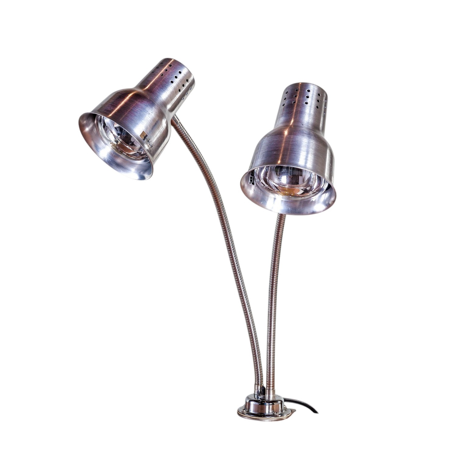 Avantco, 2 Bulb Heat Lamp With Clamp | AM PARTY RENTALS